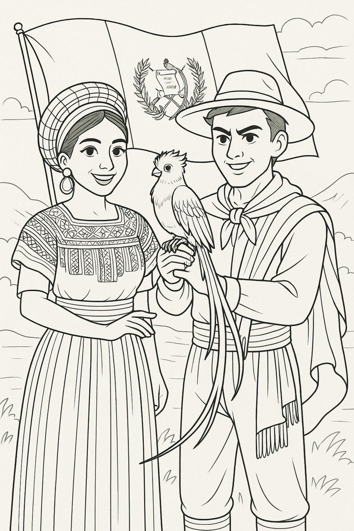 Chapis Hispanic Heritage Coloring Book - Etsy