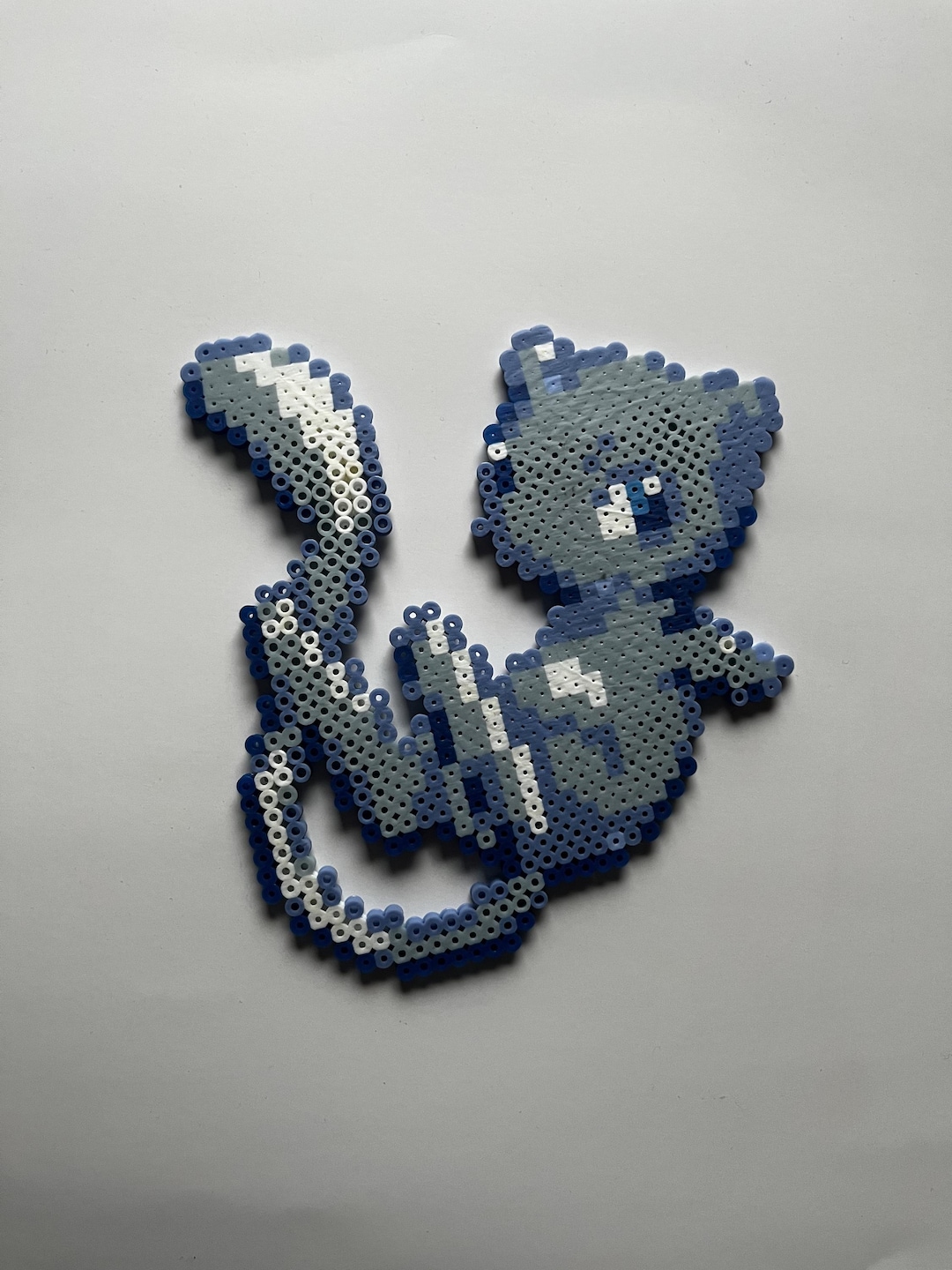 Shiny Mew Figure Pokemon Perler Beads - Etsy