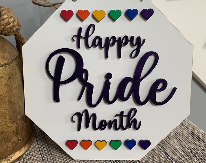 Pride Flag Door Decor, Pride Flag Front Door Decor, Pride Flag, Pride ...