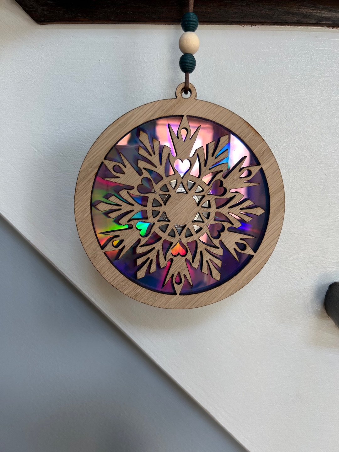 Snowflake Sun Catcher Christmas Gift Christmas Decor - Etsy