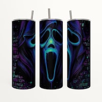 Scream Ghostface Neon Sign, Scream Neon Sign, Ghostface Neon Sign ...