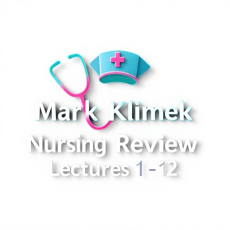 Mark K Nclex Notes All 12 Lectures - Etsy