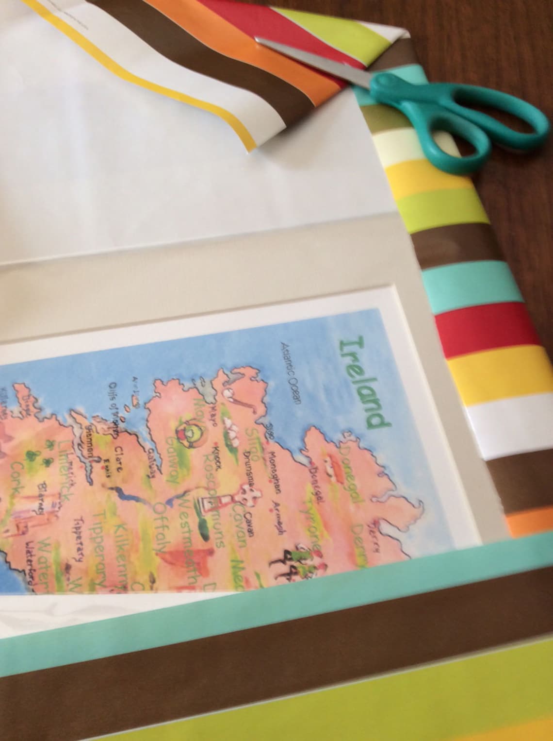 Map of Ireland Add Your City! FREE Heritage Family Chart - Etsy