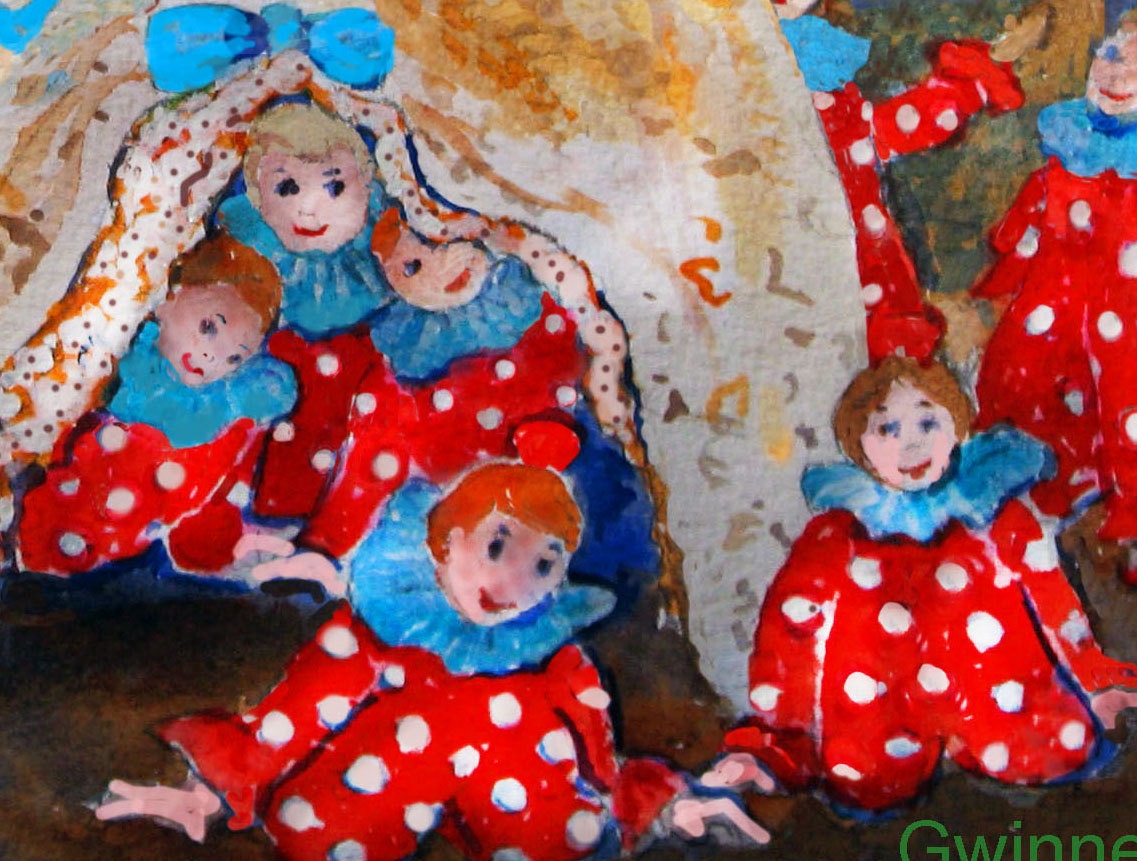 Nutcracker Mother Ginger and Her Children - Etsy