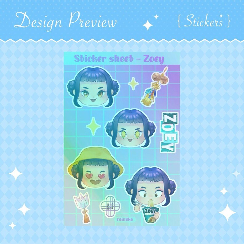 Kpop Demon Hunters HUNTRIX || Sticker Sheet - Etsy