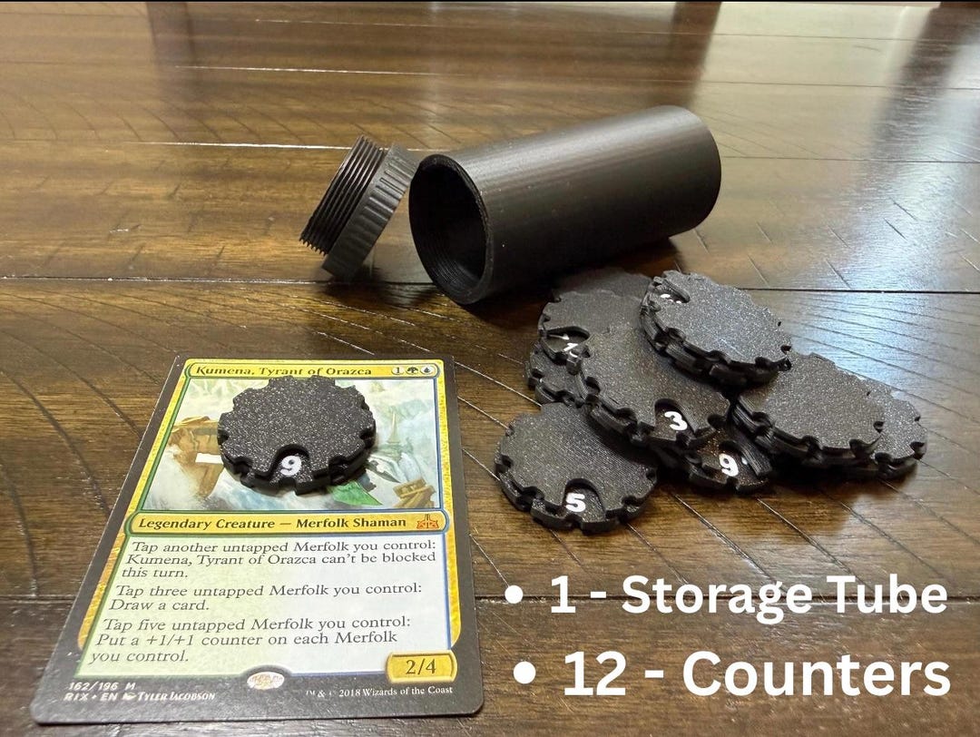 MTG Counter Wheel Low Profile Life Counter Number Dial Game Tracker ...