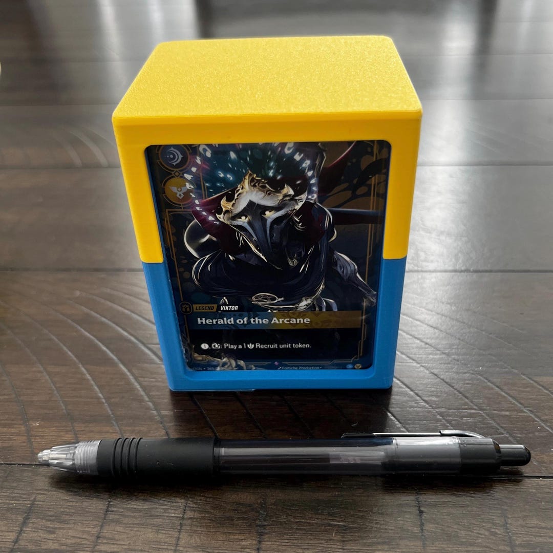 Riftbound Deck Organizer for Trading Game Accessory for Tcg Storage ...