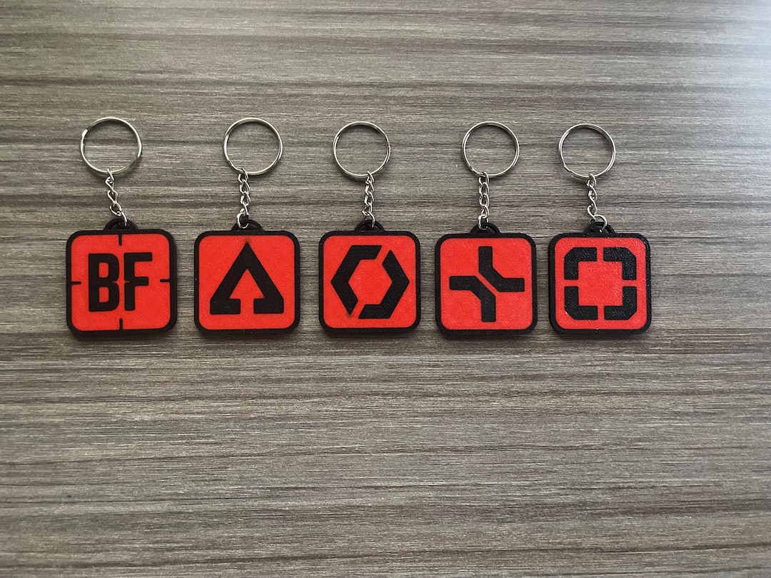 Battlefield 6 Class Logo Keychains – BF6 Operator Set (assault ...