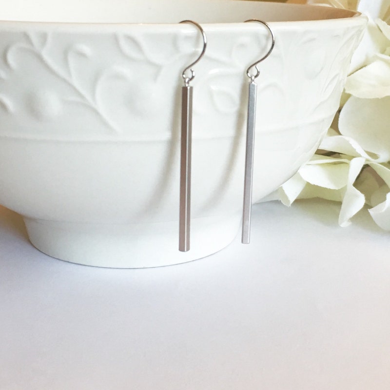Bar Earrings - Etsy
