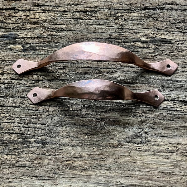 Copper Drawer Pull - Etsy