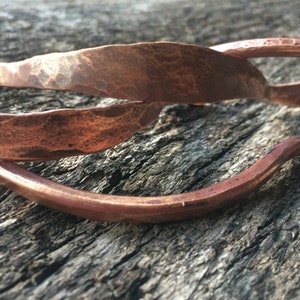 Hand Forged Solid Copper Drawer Pulls | Etsy