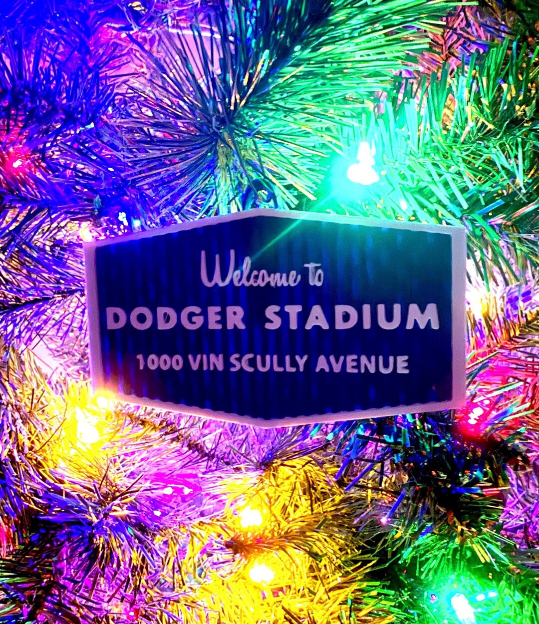 Welcome to Dodger Stadium Ornament Digital STL File Only - Etsy