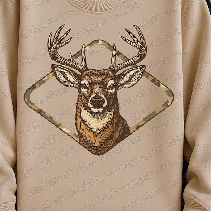 This Old Buck Paper Print - Etsy