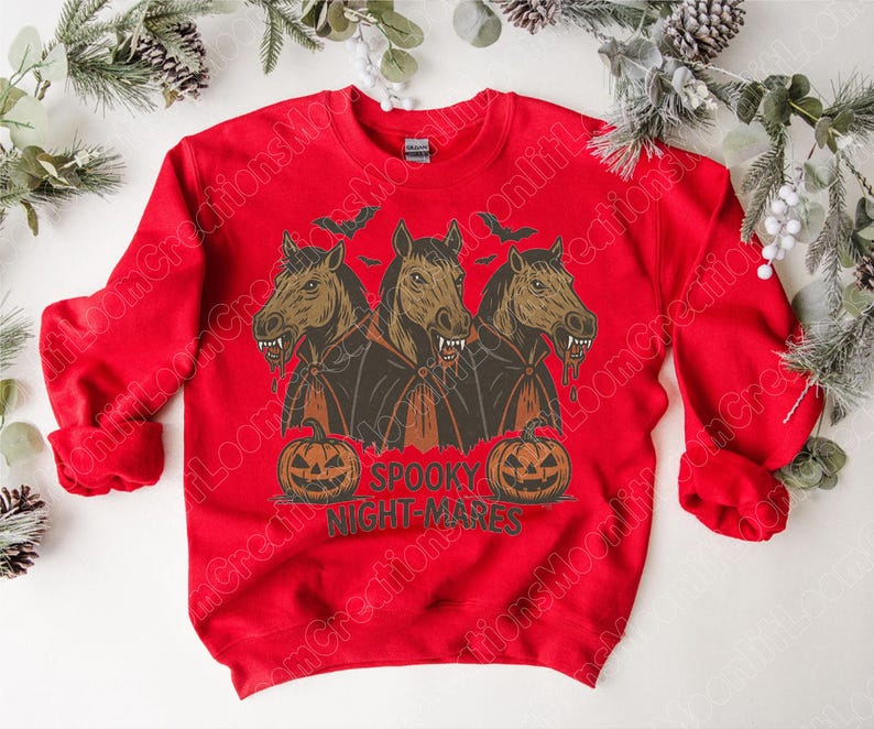 Vampire Horses PNG, Spooky Night-mares Sublimation Design, Halloween ...