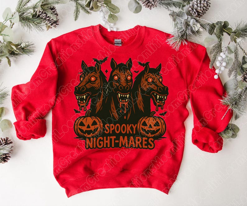 Vampire Horses PNG, Spooky Night-mares Sublimation Design, Halloween ...