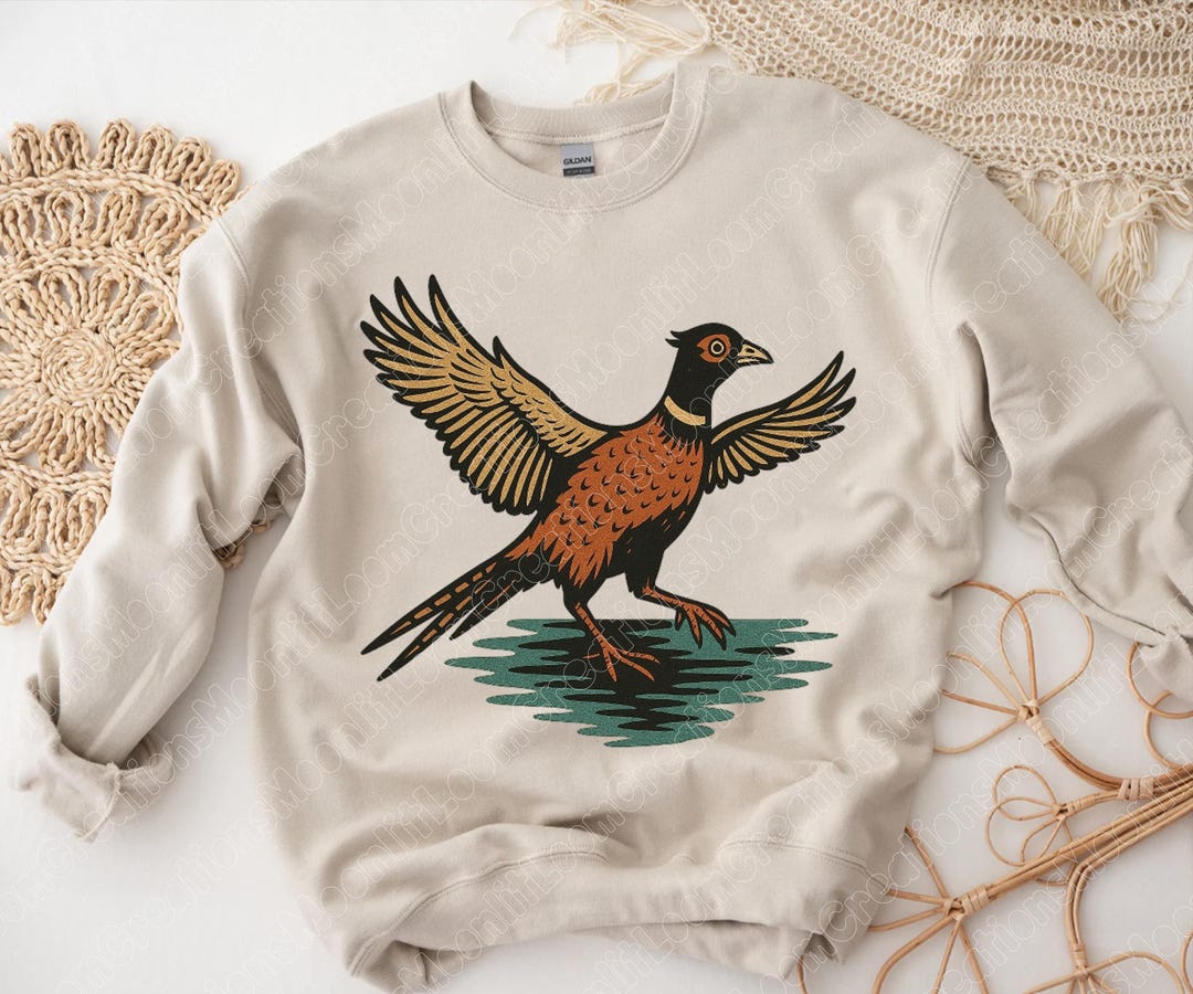 Landing Pheasants PNG, Pheasants Clipart, Waterfowl Sublimation Design ...