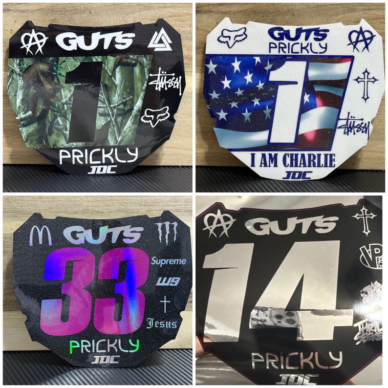 Custom ODI Plate DECAL With Substance Vinyl and Laminate! - Etsy