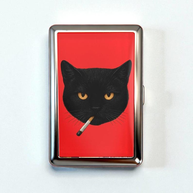 10 Styles Cigarette Case - Vintage Card Holder Wallet - Etsy