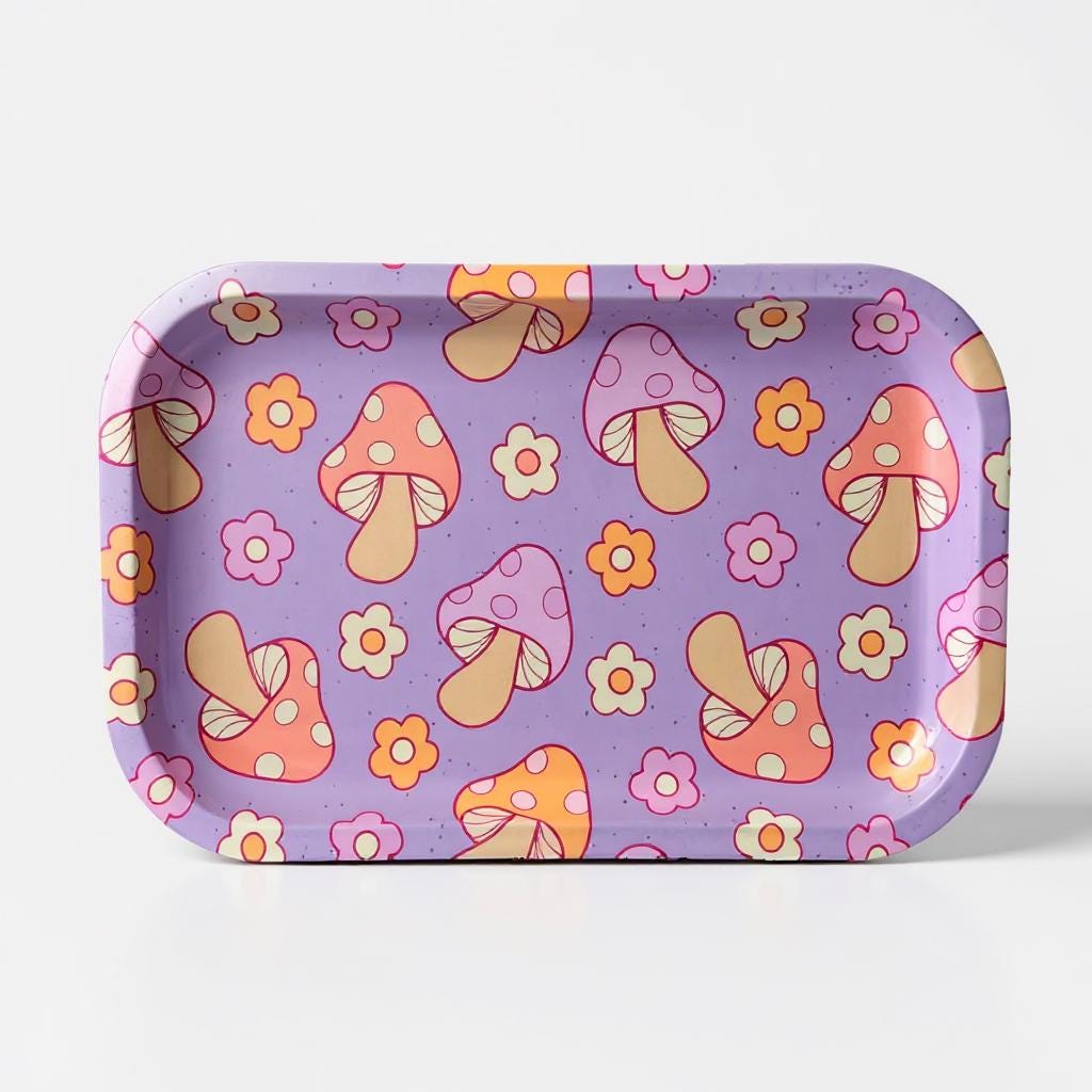 Rolling Tray Set: Grinder, Trays, Stash Jar, Tin Box, Tube, Ashtray ...