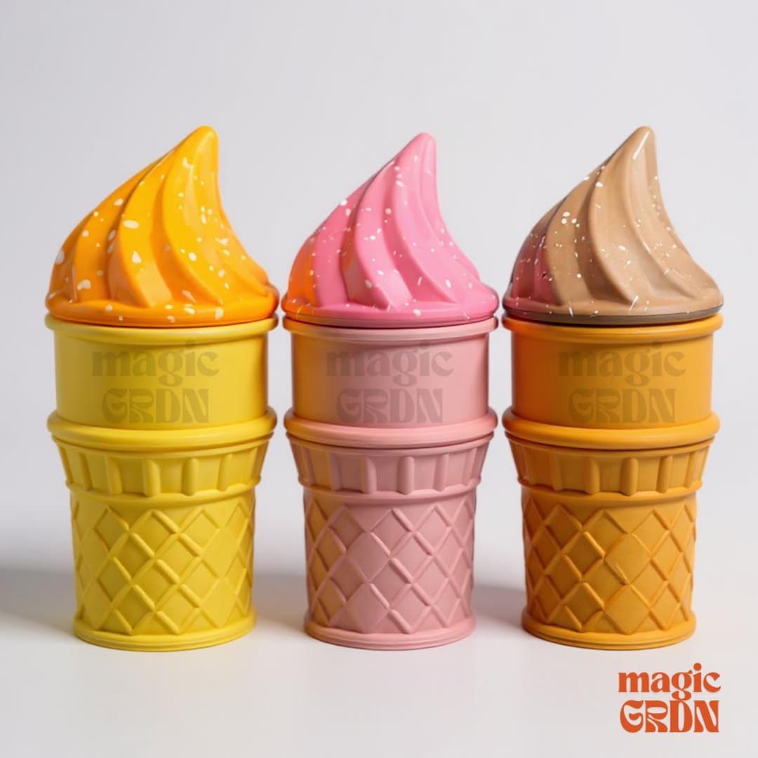 Ice Cream Grinder Cute Pastel Colors Unique Girly Designs - Etsy