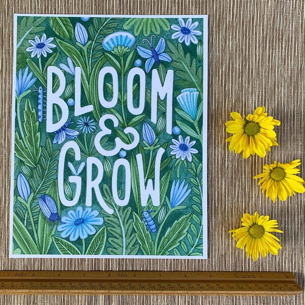 Bloom and Grow - Etsy