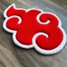 Akatsuki Cloud Tufted Rug – Handmade Anime Rug – Naruto Akatsuki Cloud ...