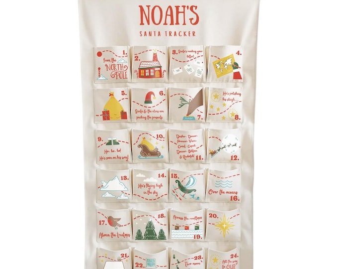 Enchanted Forest Large Christmas Advent Calendar With Envelope FREE UK ...