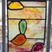 Stained Glass Autumn Abstract Landscape Panel With Agates - Etsy