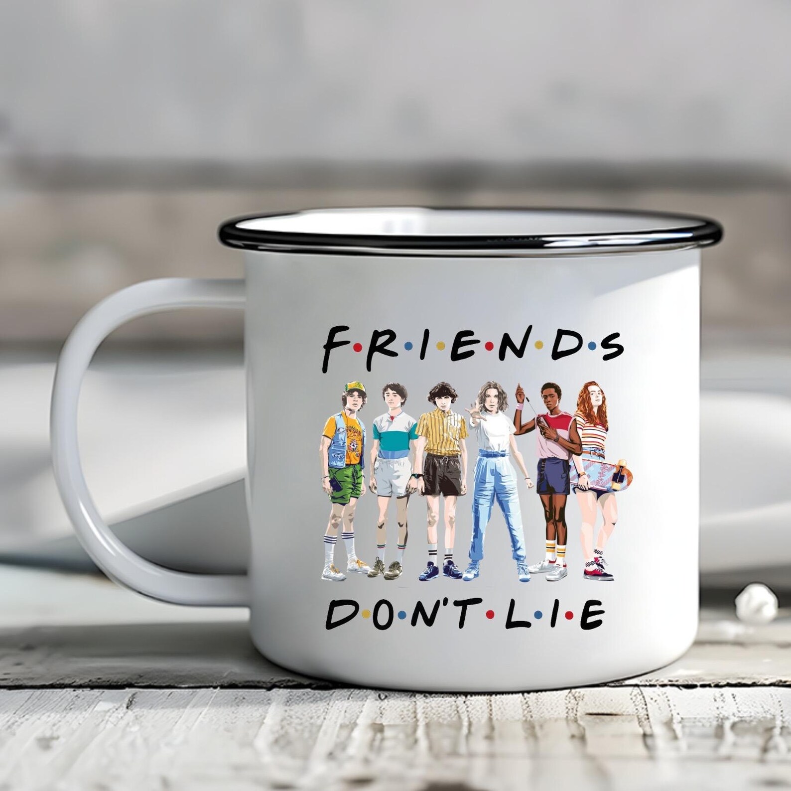 Friends Don't Lie PNG, 80s Sci-fi Cartoon, Cult TV Fan Art (digital ...