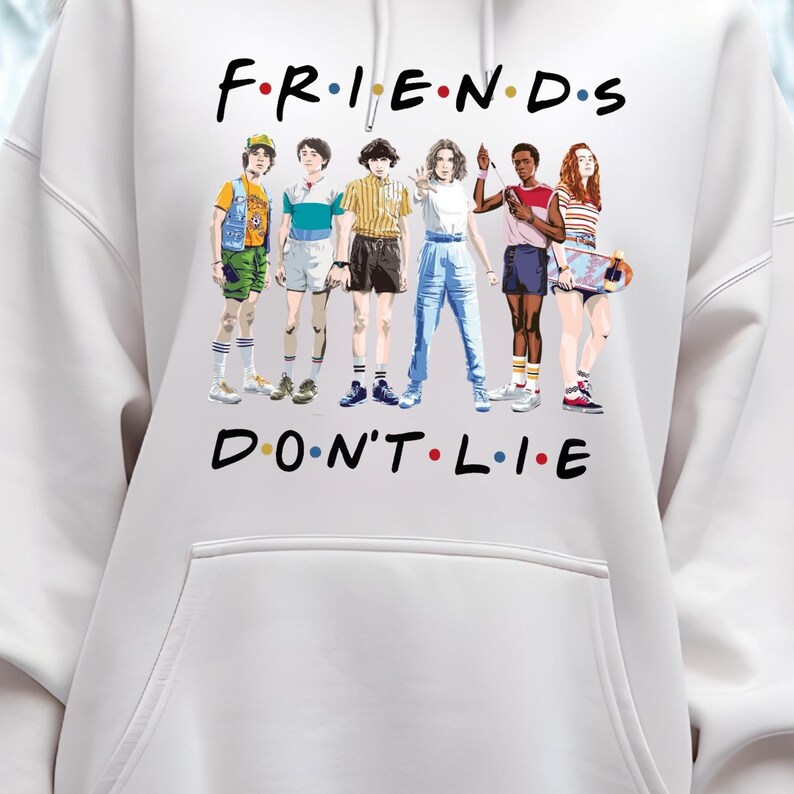 Friends Don't Lie PNG, 80s Sci-fi Cartoon, Cult TV Fan Art (digital ...