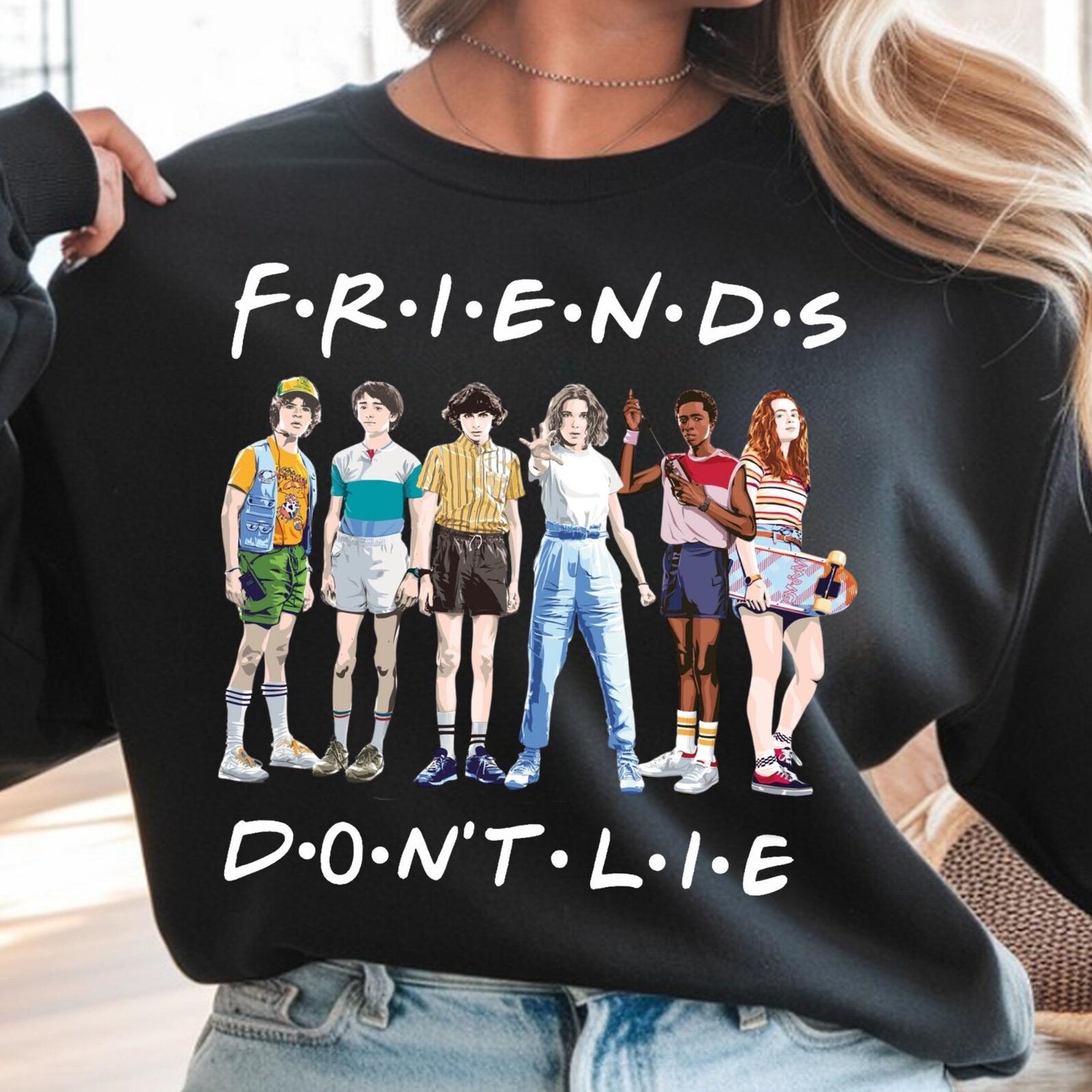 Friends Don't Lie PNG, 80s Sci-fi Cartoon, Cult TV Fan Art (digital ...
