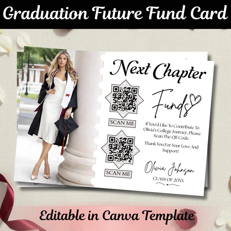 Graduation Venmo Insert - Etsy