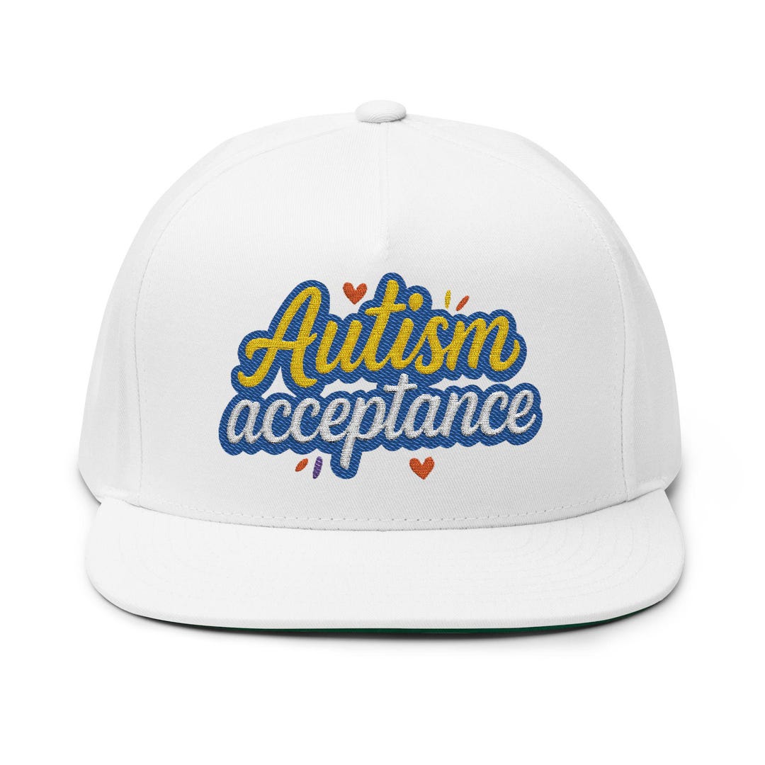 Autism Acceptance Hat, Neurodiversity Pride Snapback Cap - Etsy