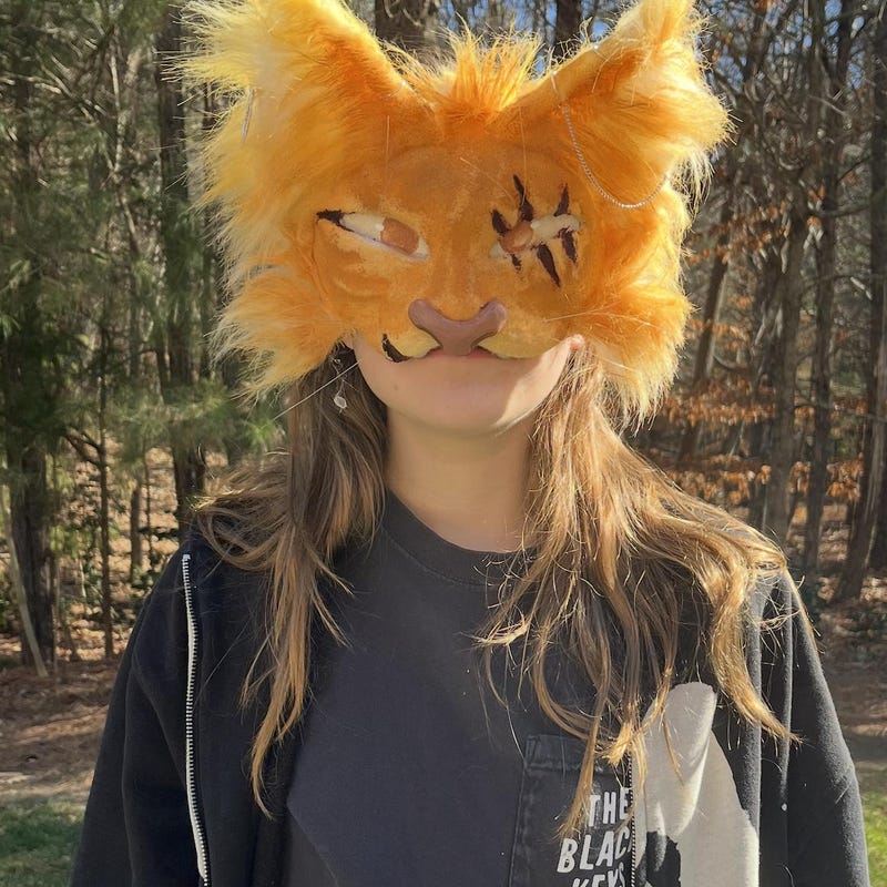Furry Mask - Etsy