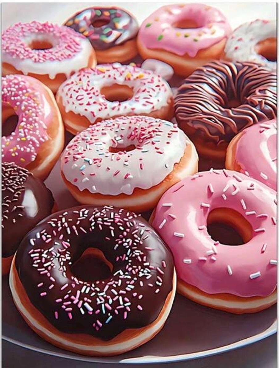 Donut Poster Printable Download - Etsy