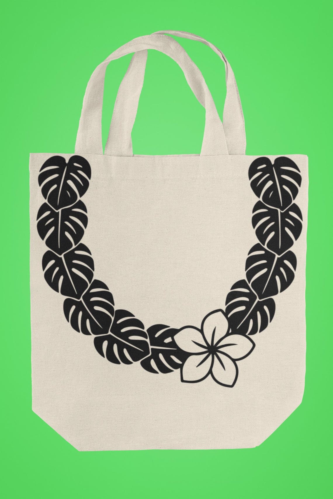 Hawaiian Half Lei SVG Bundle: Tropical Floral Clipart (digital Download ...