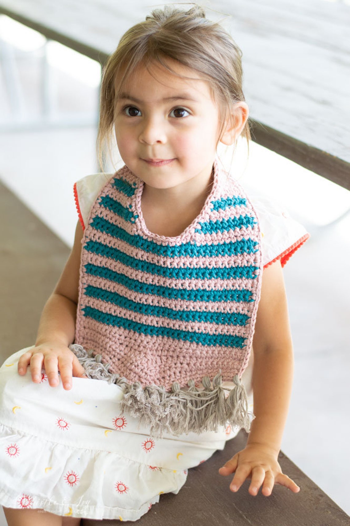 CROCHET PATTERN: Crochet Bib Modern Pattern Pack (PDF Download Pattern ...