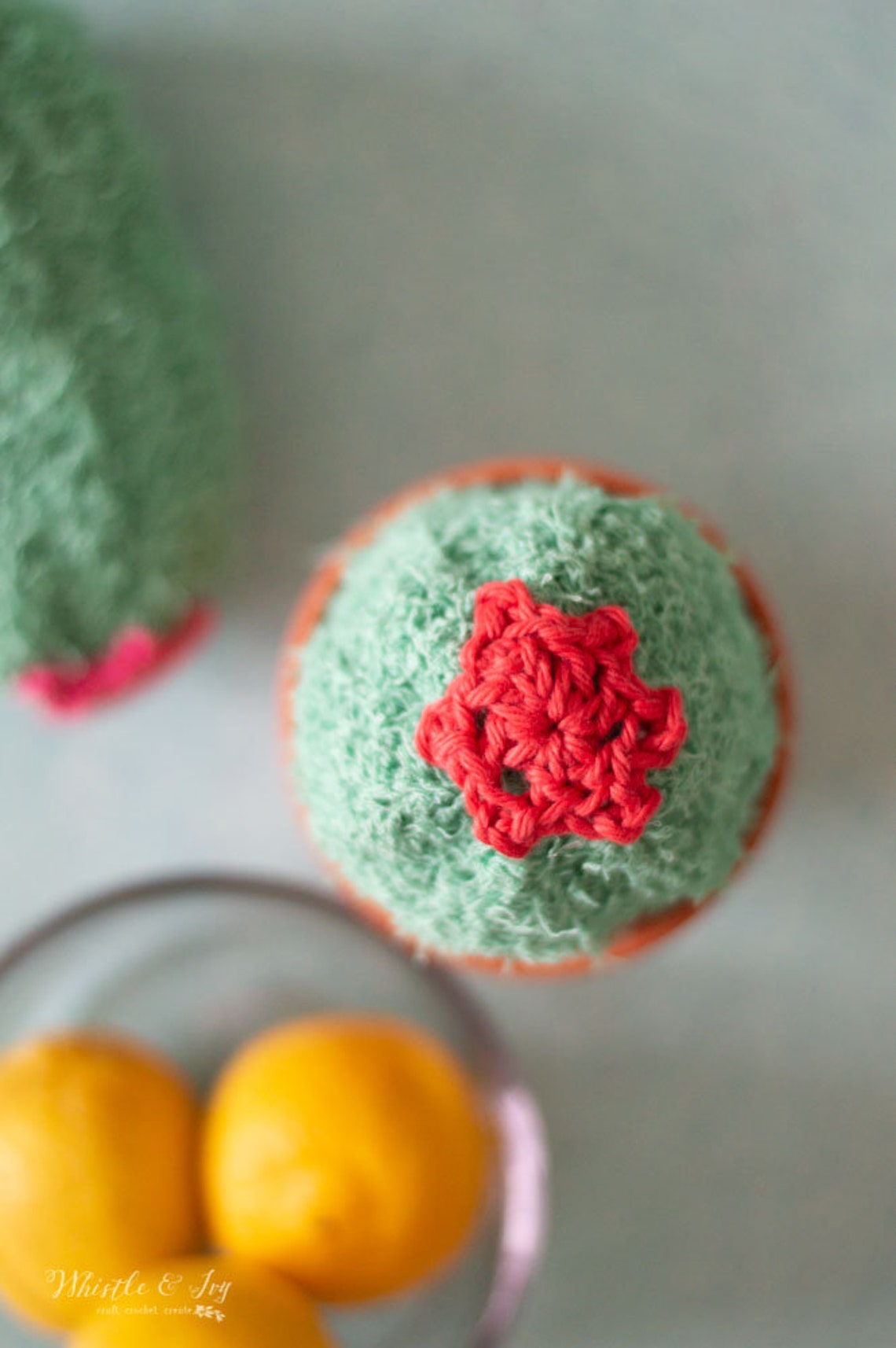 CROCHET PATTERN: Crochet Cactus Scrubby for Cleaning Dishes - PDF ...