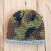 CROCHET PATTERN: Crochet Camo Hats - Includes 5 Sizes - PDF Download - Etsy