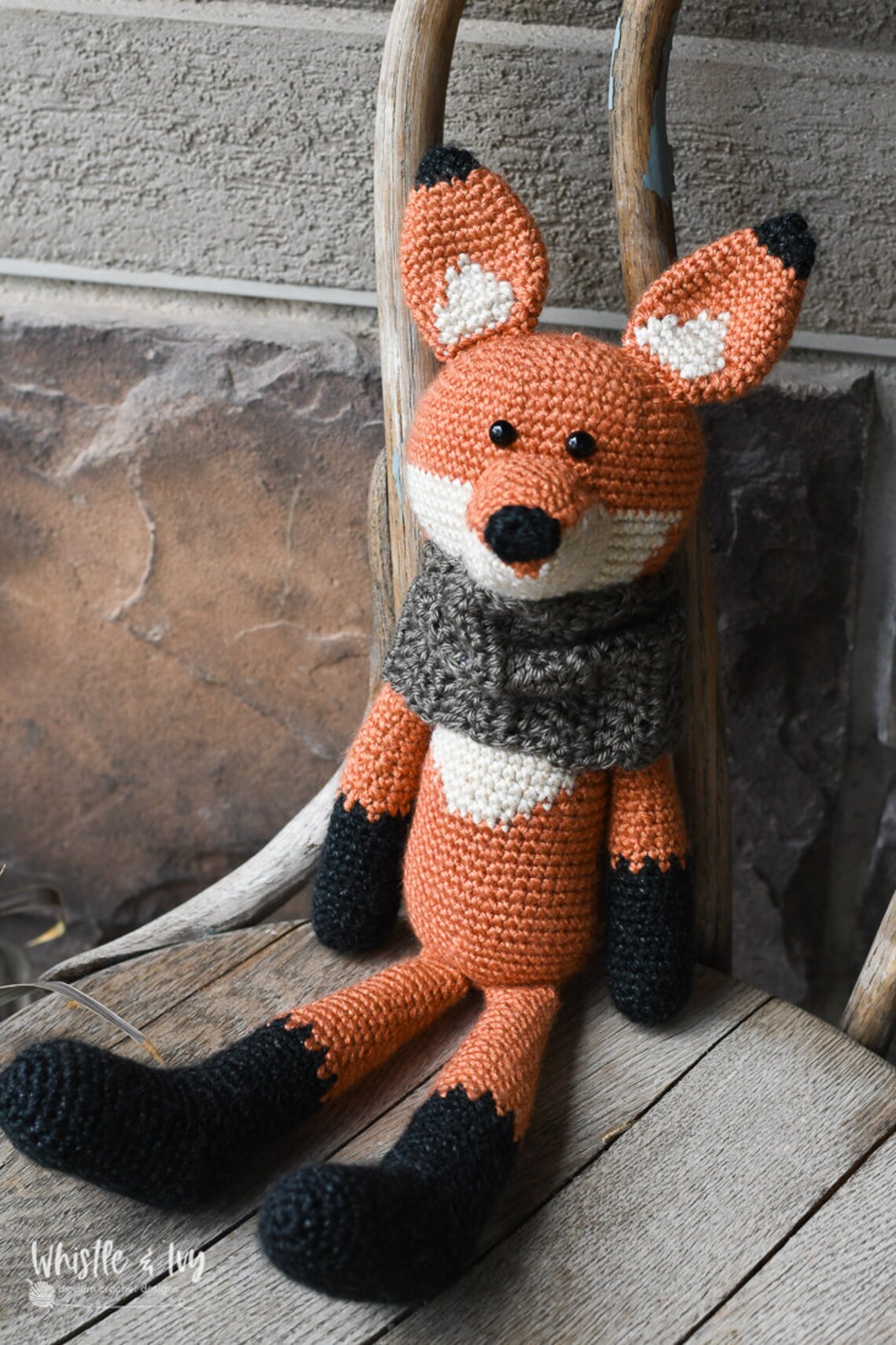 Crochet PATTERN: Basil the Fox Plushy Toy Amigurumi Crochet - Etsy