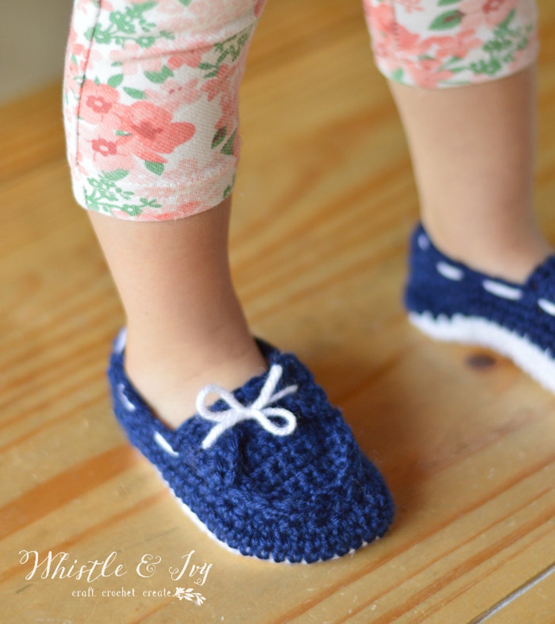 CROCHET PATTERN: Baby/toddler Boat Booties Crochet Pattern Pdf DOWNLOAD ...