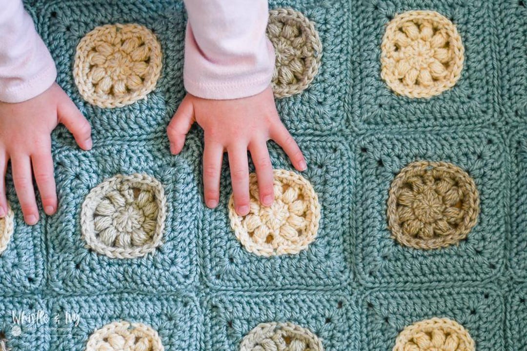 CROCHET PATTERN Sand Dollar Blanket[pdf Digital Download File] - Etsy