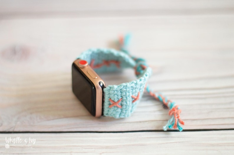 CROCHET PATTERN: Apple Watch Band (crochet Pattern Download) Includes 3 ...