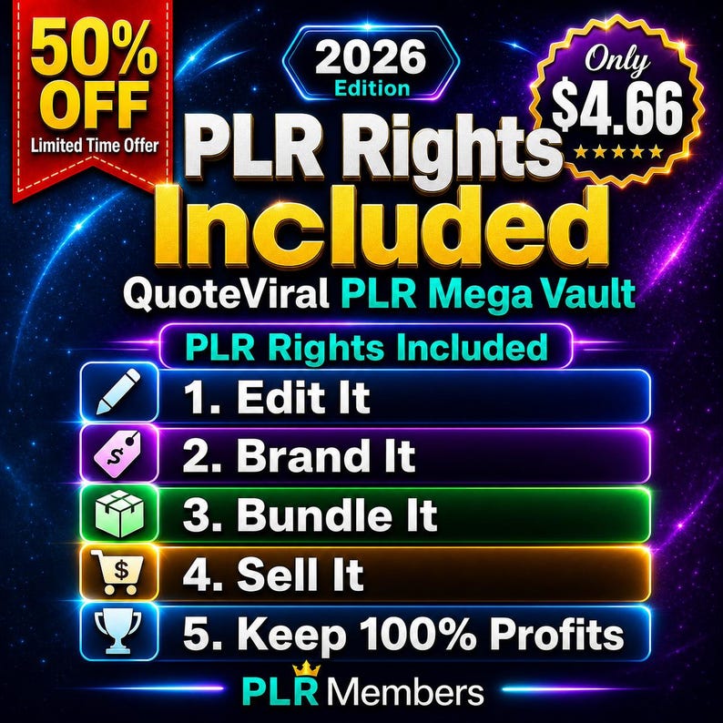 Motivational Quote Images Bundle, PLR Articles, Ebooks, Videos, Memes ...
