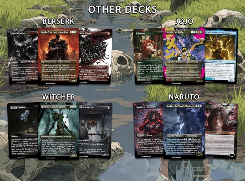 Dragon Ball Commander Deck – Wolverine EDH – 100 Cards – Custom MTG ...