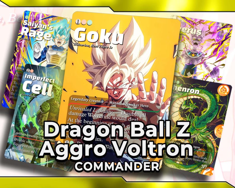 Dragon Ball Commander Deck – Wolverine EDH – 100 Cards – Custom MTG ...