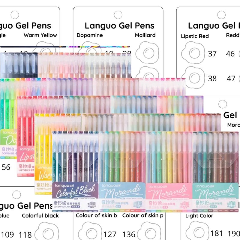 Languo Gel Pen - Etsy