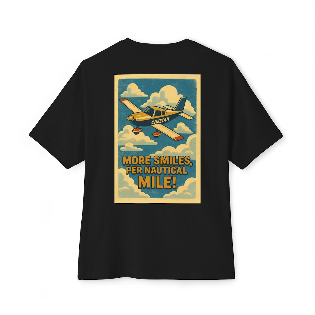 Vintage Design of a Grumman Cheetah AA5A Aircraft With a Great Slogan ...