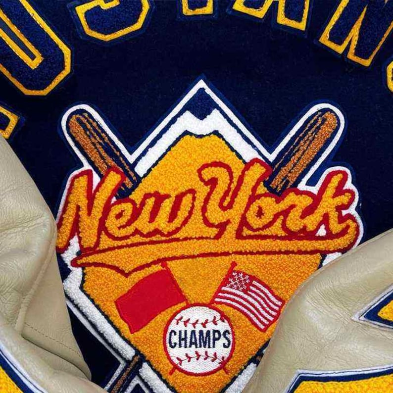 Custom Embroidered Varsity Jacket: Personalized Letterman Style - Etsy