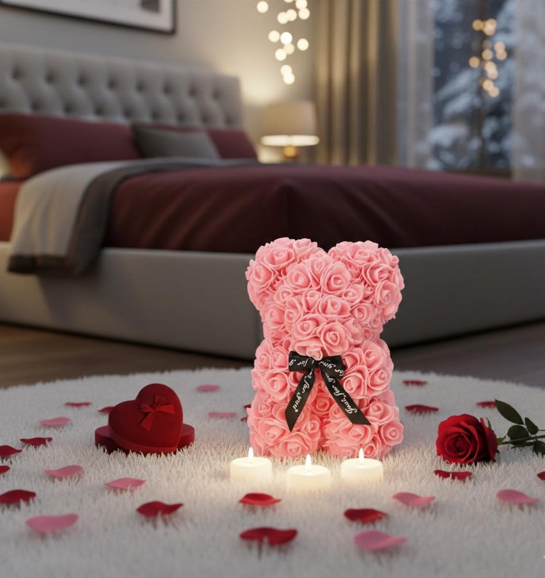 Eternal Bloom Bear - Etsy